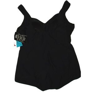 Azul | Swim | Women Plus Size Swimsuit Black Instant Minimizer | Poshmark